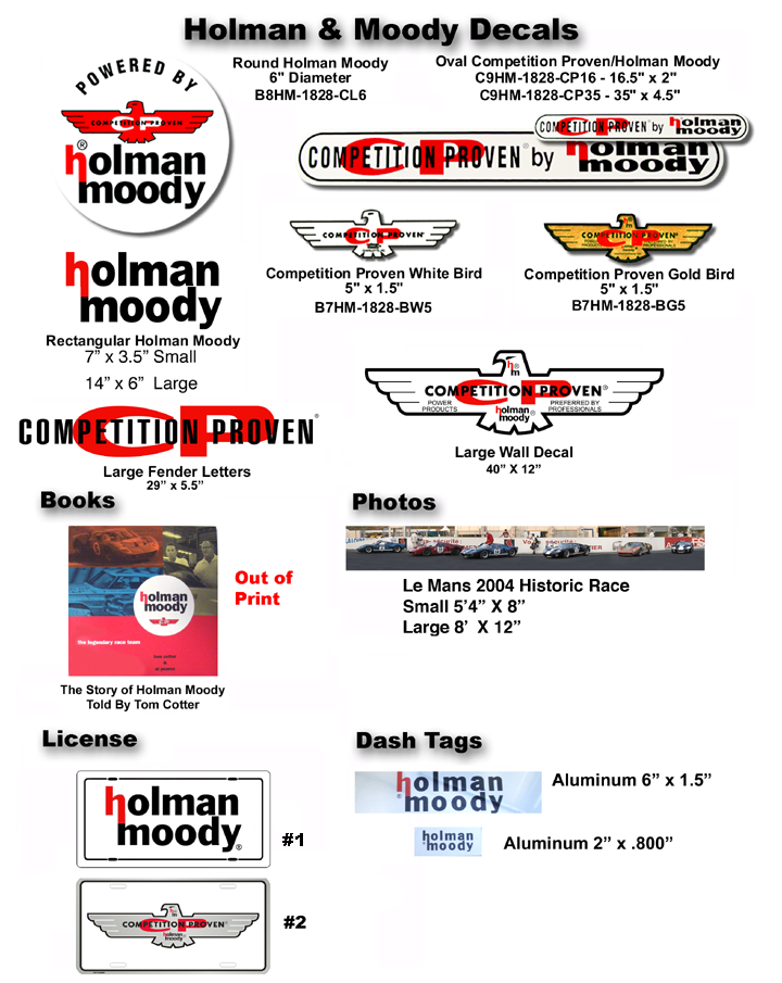 Holman & Moody Parts